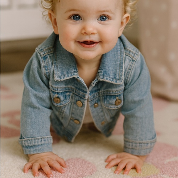 Gymboree | Jackets & Coats | Gymboree Denim Jacket Baby 2 Months | Poshmark